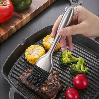 Silicone Kitchen Oil Brush BBQ Grill Basting Brush Barbecue