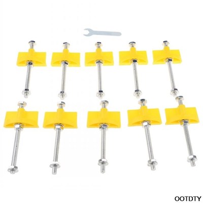 10pcs Manual Tile Locator Wall Tiles Regulator Height Adjust