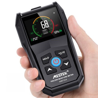 MESTEK Inductive Wood Moisture Meter Non-destructive Moistur
