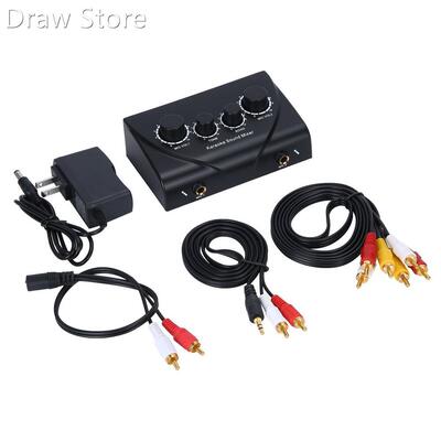 Karaoke Sound Mixer Professional Audio System Portable Mini