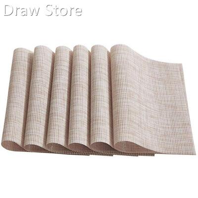 Placemats Beige Place Mats Placemats Wipeable Easy to Clean
