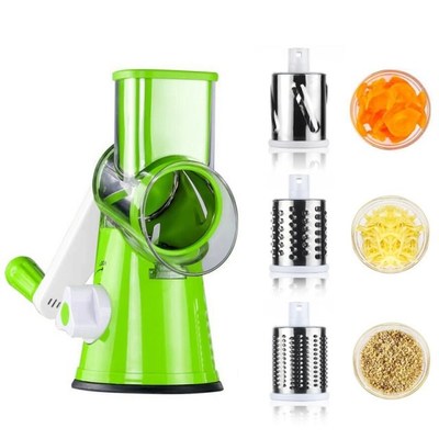 Manual Round Mandoline Slicer Vegetable Cutter Potato Julien