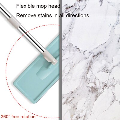 Floor Mop Bucket Set Hand Free Household Automatic Flat Floo