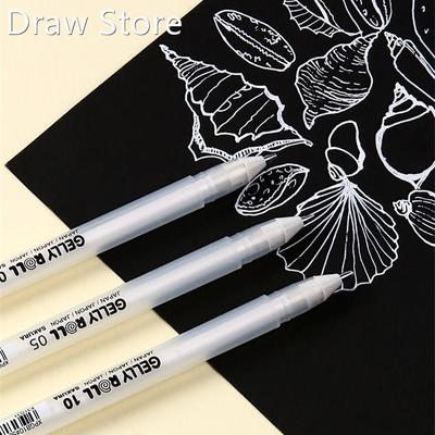 Sakura Gelly Roll Gel Ink Pen Set White/Basic/3D Pastel/3D