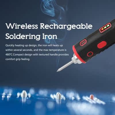 Electric Soldering Iron Wireless Rechargeable Soldering Iron