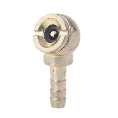 8mm  Air Chuck Tire Inflator Heavy Duty Hose Barb Ball Foot