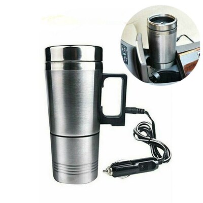 12v Car Heating Cup Electric Kettle Thermal Heater Boiling C