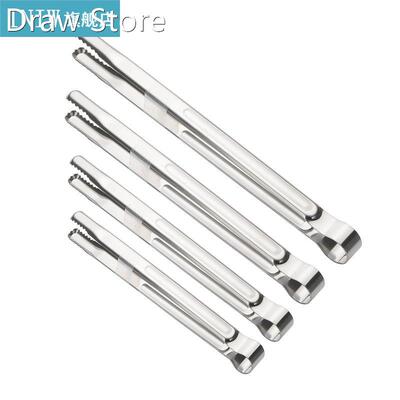 1pc Grilling Tongs Long Stainless Steel Kitchen Tong