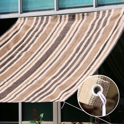 Outdoor UV Blocking Sun Shelter Sunshade Net Canopy Garden P