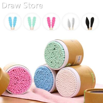 Cotton-Swab Wood-Sticks Bamboo Microbrush Cotonete Buds Ear-