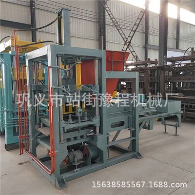 全自动水泥花砖机免烧砌块砖机 Non-fired cement brick machine