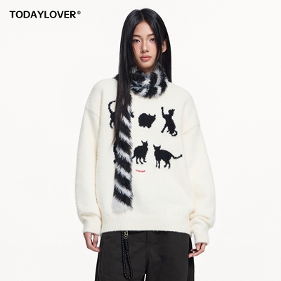 TODAYLOVER毛衣女冬季