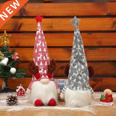 Merry Christmas Faceless Gnome Plush Doll Santa Gnome