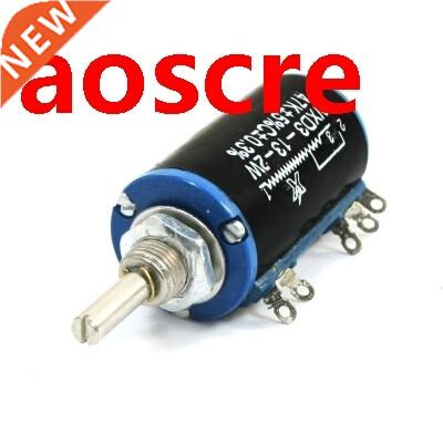 47K ohm 2W 5 Solder Multi Turn Wire Wound Rotary Potentiomet