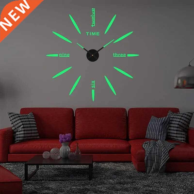 Luminous Wall Clock Glow 100cm Large Hanging Clocks DIY Digi