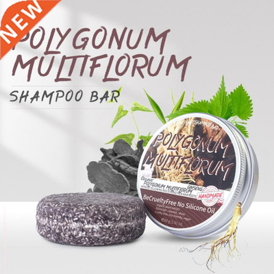 Polygonum Essence Hair Darkening Shampoo Soap Natural