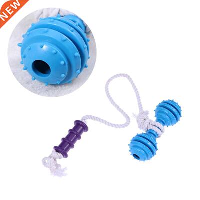 Dumbell for Pets Cotton Teaser Puppy Chew Rope Biting Teeth