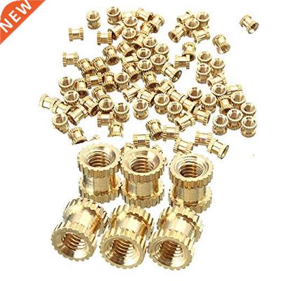 100pcs embedded parts knurled nut flower mother M3 Copper