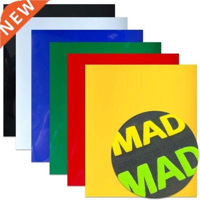12x10 Inches Heat Transfer Vinyl Assorted Colors Glossy Surf