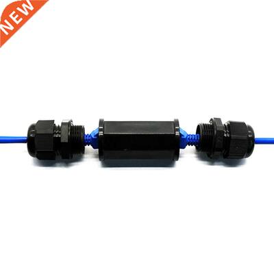 Easy Use ABS Female IP67 Ethernet RJ45 Network Cable Connect