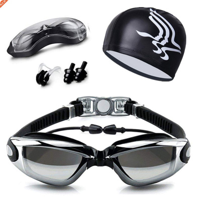 Professional Swimming goggles HD Anti-Fog 100% UV adjustable
