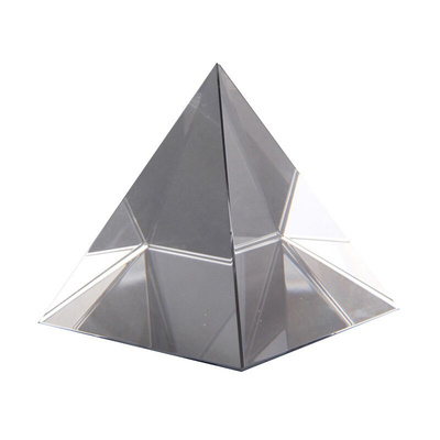 Prism Optical Glass Pyramid 40mm High Rectangular Polyhedron