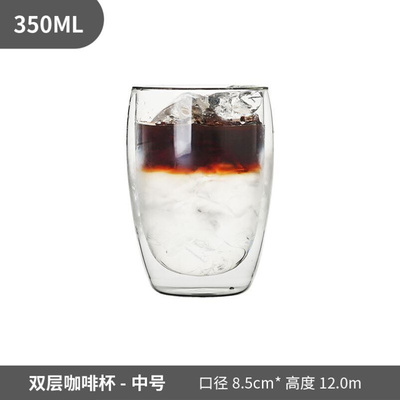 Water glass mug Coffee Cup Set Heat-resistant Double Handle