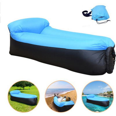 Portable Outdoor Inflatable Air Sofa Bed Camping Travel