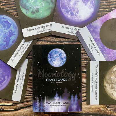 Moonology Oracle Cards A 44 Card Deck and Electronic Guideb
