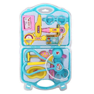 Children's doctor toy set dog dental care儿童医生玩具套装跨