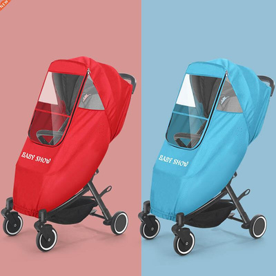 Baby Stroller Raincoat Cover Trolley Umbrella Car Rain Cover