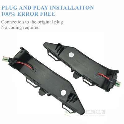 Dynamic Blinker LED Side Wing Flowing Turn Signal Light Side