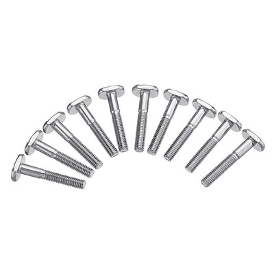 Machifit 10pcs M6x40mm T-Nut T Sliding Screws For  30 Series