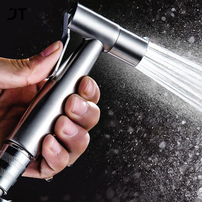 Toilet Sprayer Gun Stainless Steel Hand Bidet Faucet跨境专供