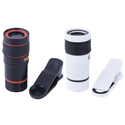 8X Zoom Phone Clip Monocular Lens Optical Telephoto Telescop