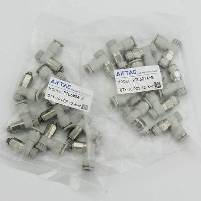 AirTAC亚德客推锁型气管调速阀PTL4M5A-M PTL6M5A-M PTL601A-M 02
