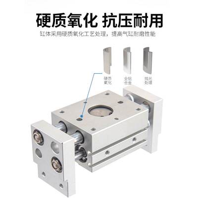 亚德客型手指气缸HFT10X16X20X25X32X20S30S 40S 60S 80S100S150S