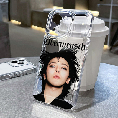 权志龙新专封面适用苹果16promax手机壳iPhone15/14/13太空壳华为Pura70荣耀200vivo小米14高级OPPO网红超火