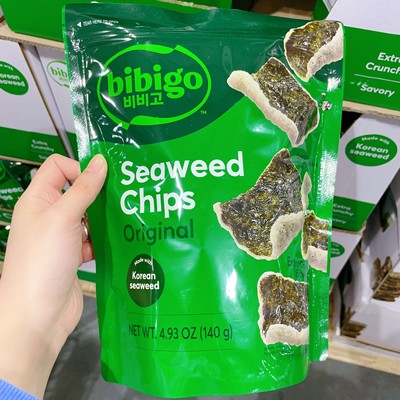 澳洲直邮 BIBIGO 韩国IG热搜网红马铃薯海苔脆片 进口零食 140g
