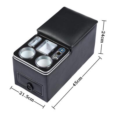 商务车通用扶手箱奥德赛FreedStepwgn中央间通道NoahVoxy储物箱改