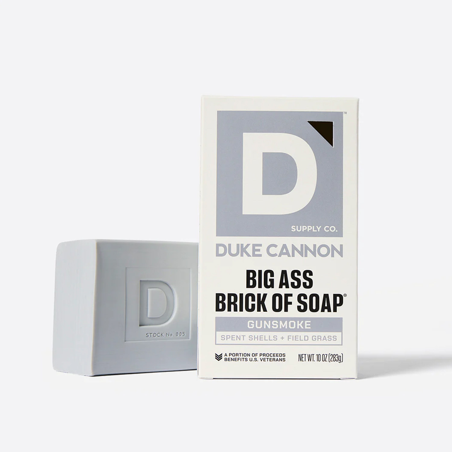 Duke Cannon美国Gun Smoke枪烟烟熏波旁皮革男士沐浴清洁肥皂香皂