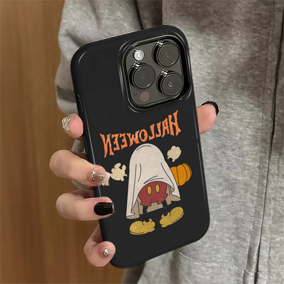 南瓜米奇适用苹果18promax手机壳iPhone17pro卡通ip16pro女14小众15新款xsmax个性13防摔12保护套8/7plus菲林