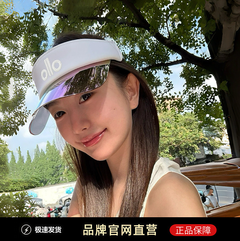 高尔夫网球防晒帽子女夏季户外防紫外线跑步太阳帽OLLO空顶遮阳帽