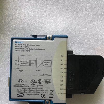 【议价】NI 9201 8通道12位模拟输入模块 C系列 成色新