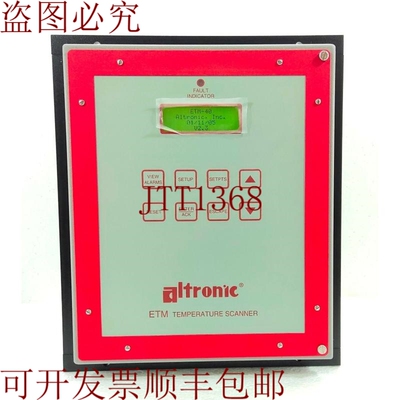 原装供应ALTRONIC ETM 温度扫描仪型号 ETM-40US