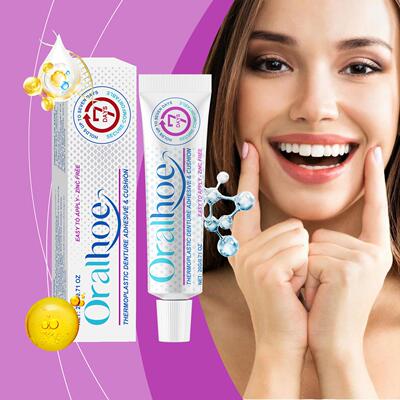 ORALHOE Denture Fixative Thermal Plastic Denture Adhesive fo