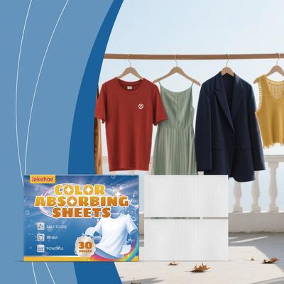 JAKEHOE Color Protect Laundry Sheets - Deeply absorbs dyes t