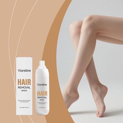 VIARELINE Body Hair Removal Spray - Portable and Refreshing