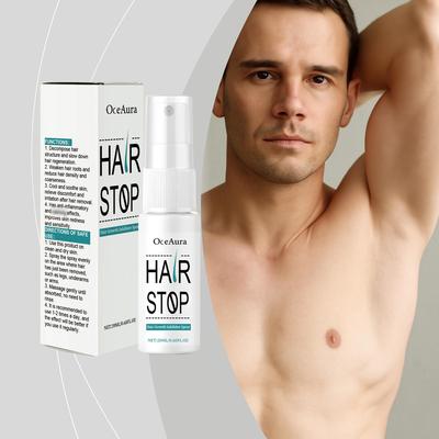 OCEAURA Hair Removal Spray - Gentle and Non-Irritating Body