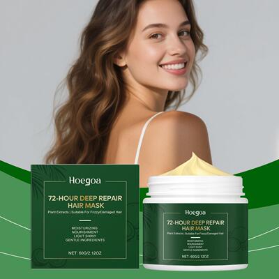 HOEGOA Smooth and Silky Hair Mask - Gently Nourishes to Care